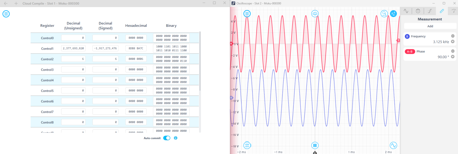 Moku Cloud Compile で IP コアを使用してカスタマイズを高速化する
