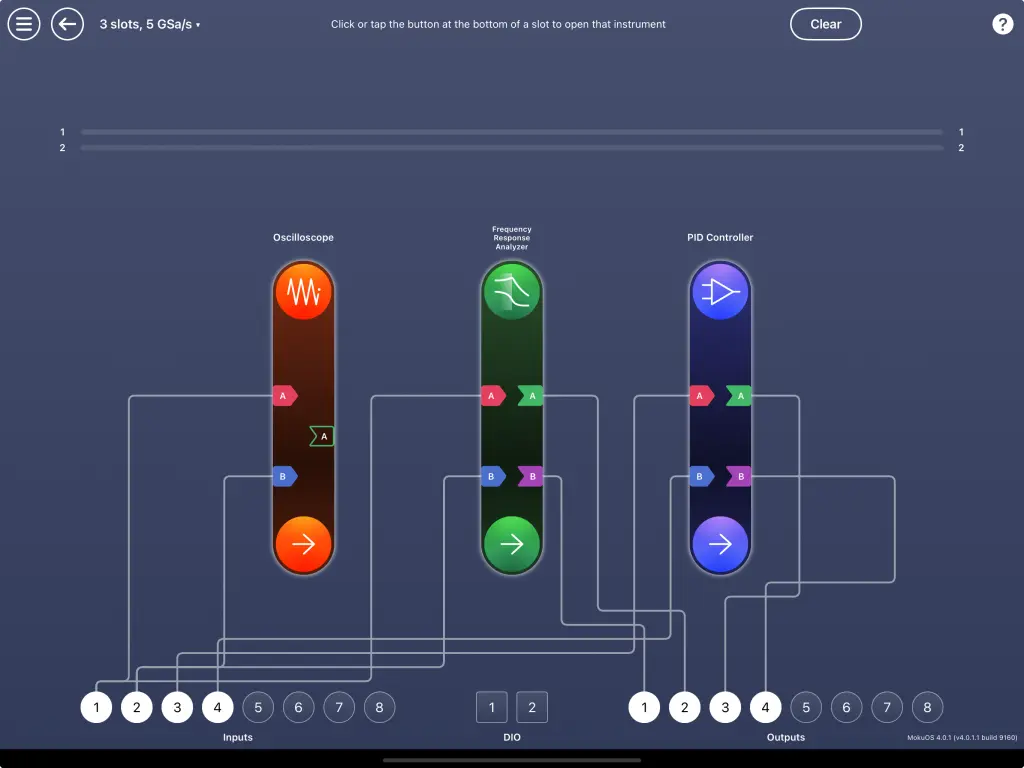 数字 PID 控制器| Moku - Liquid Instruments